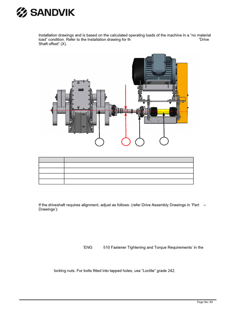 Exciter Drive Shaft Offset and Alignment Guide | PDF | Screw ...