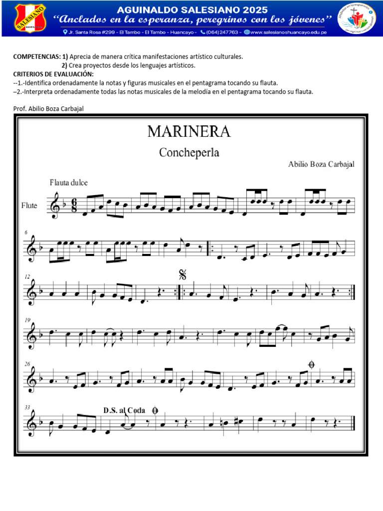 Hoja de Practica Art. y Cul 3ro. Prim. | PDF