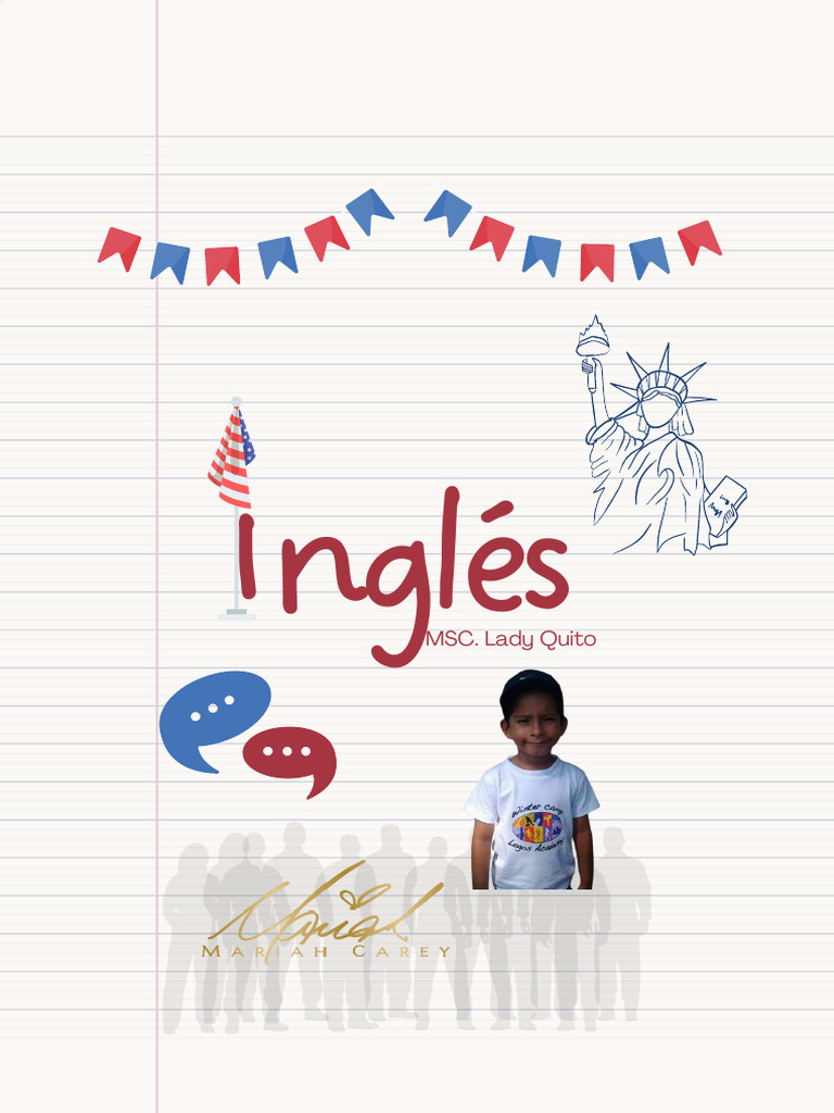 Documento A4 Portada de Proyecto de Inglés Simple | PDF