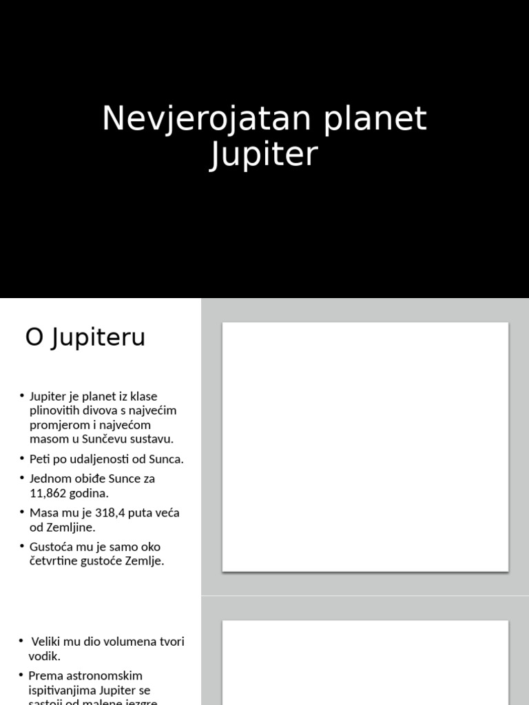 Nevjerojatan Planet Jupiter | PDF