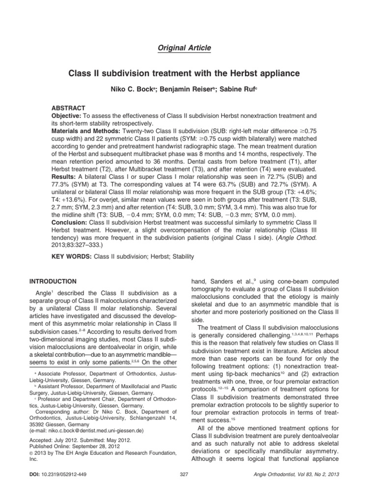 Niko C Angle Orthodontic 2013 | PDF | Orthodontics | Dental Anatomy