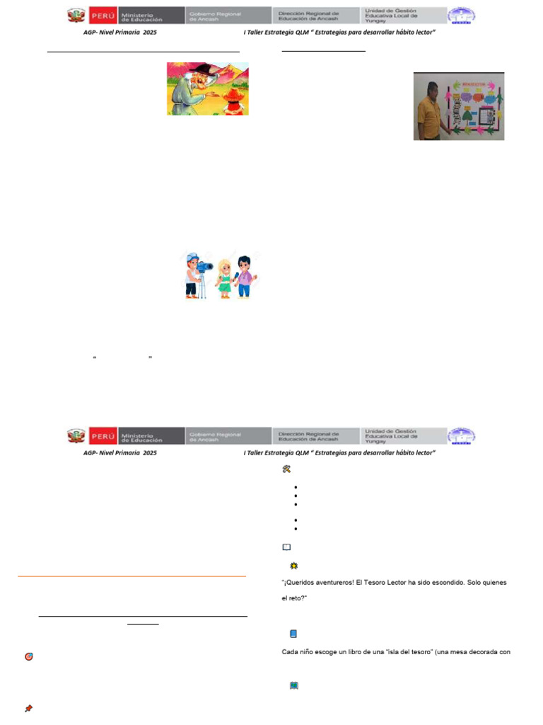 ESTRATEGIAS PARA FOMENTAR HÁBITO LECTOR - 2025 | PDF