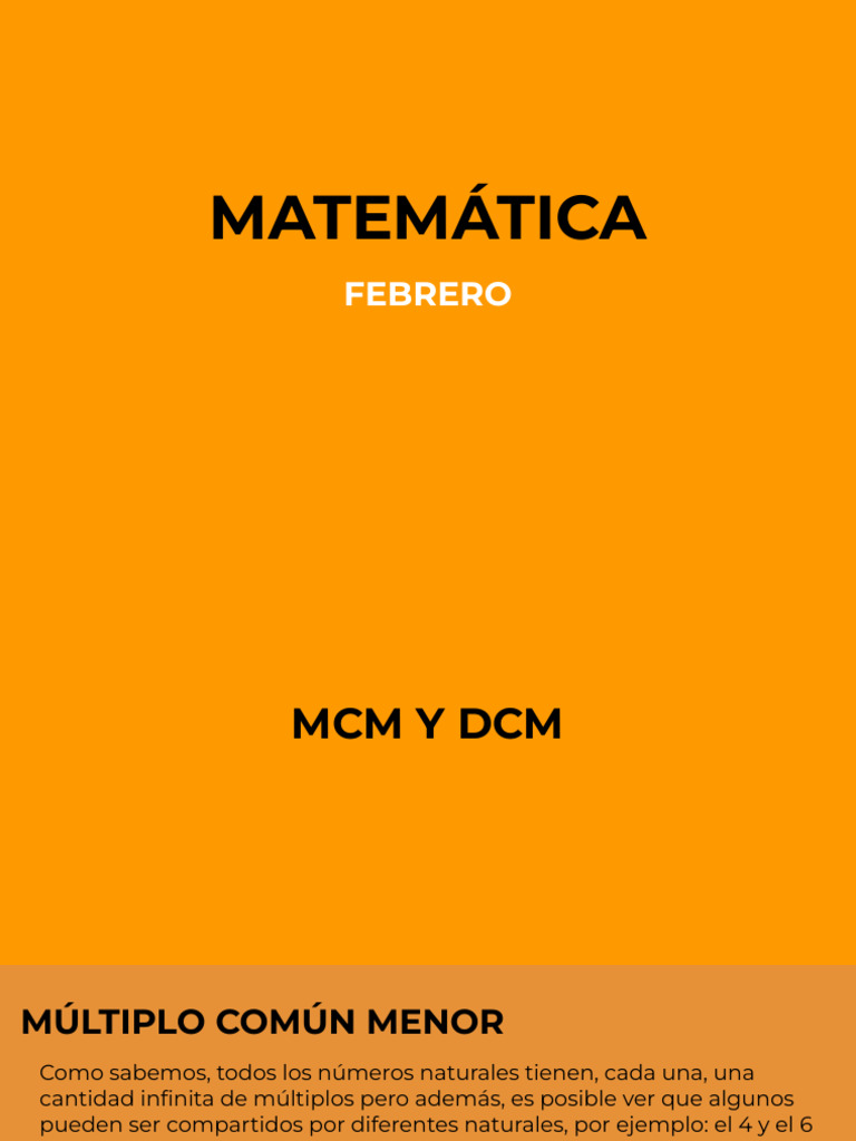 Matemática - Febrero | PDF | Entero | Número natural