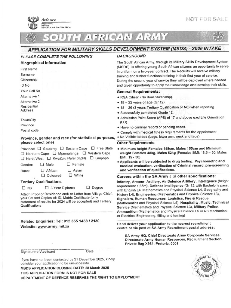 MSD Forms | PDF