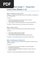 Creative Arts Grade 7 Drama Lesson Plan | PDF | Body Language | Cognition