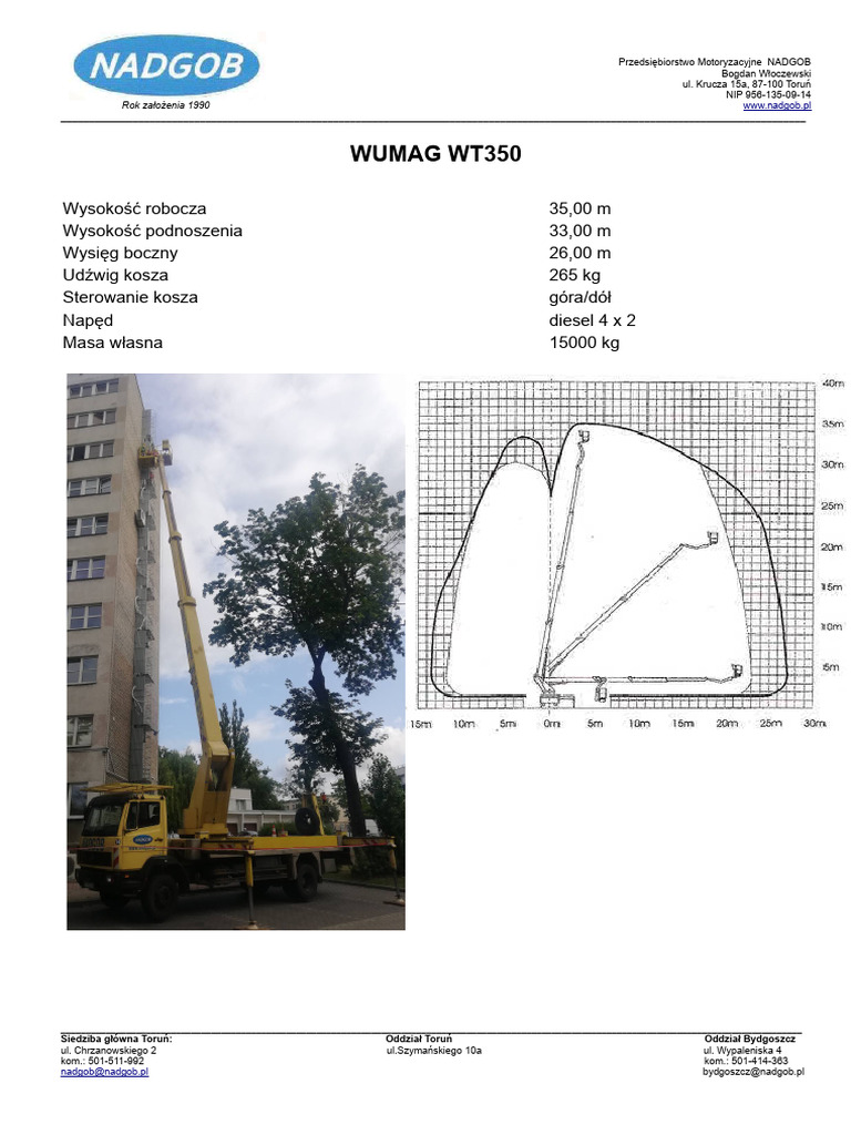 WUMAG WT350 35m | PDF