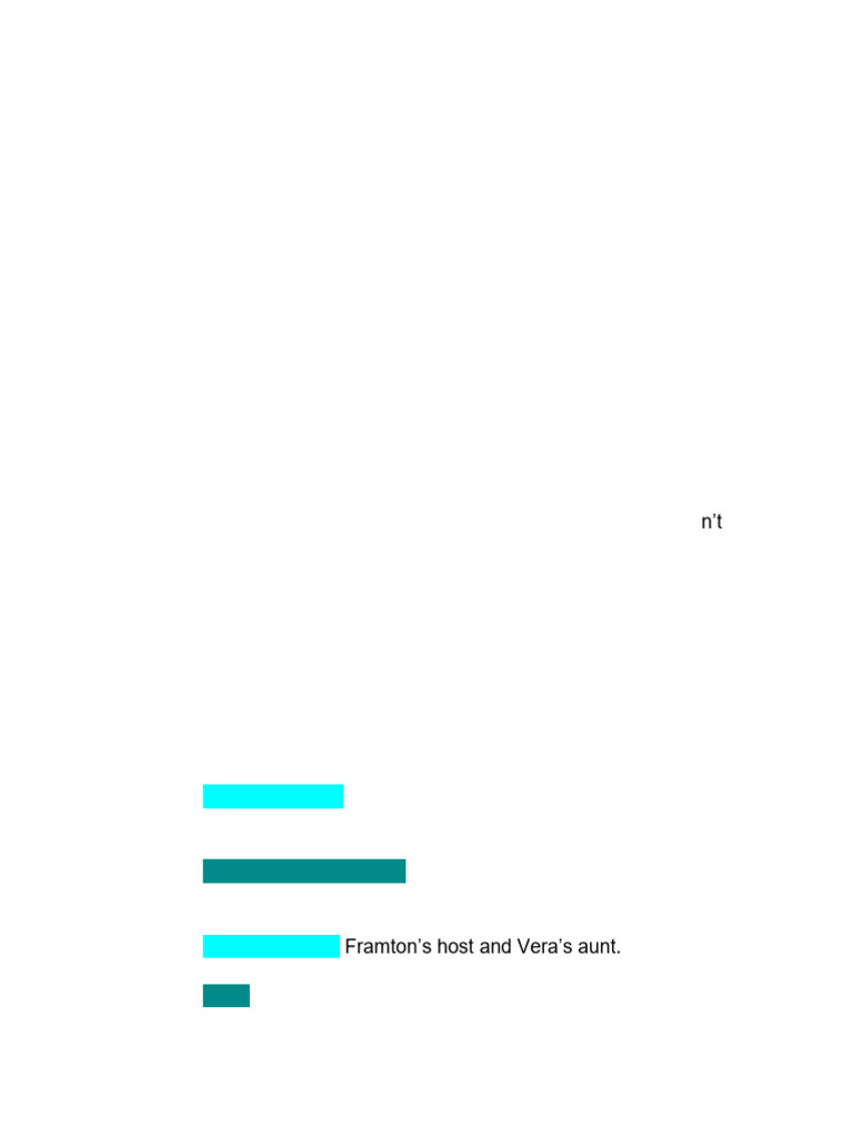 The Open Window | PDF