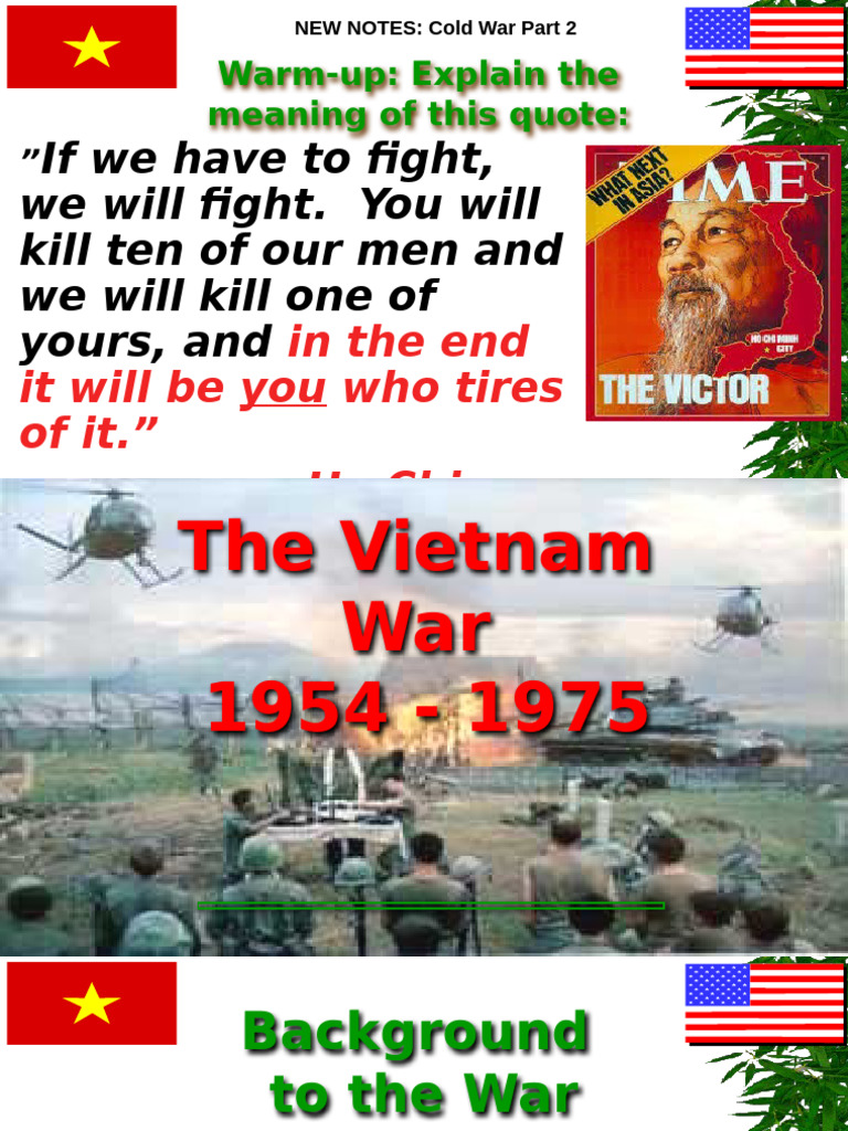 2 Vietnam War Notes | PDF | Vietnam War | Ngo Dinh Diem