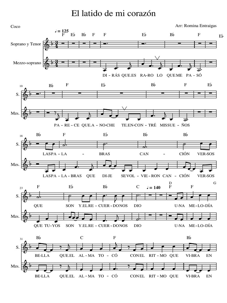 El Latido de Mi Corazón | PDF