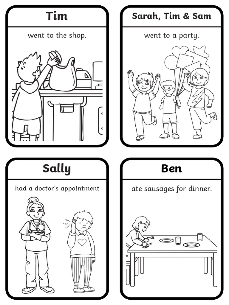 T S 763b Replace The Noun With A Pronoun Cards Black and White Ver 9 | PDF