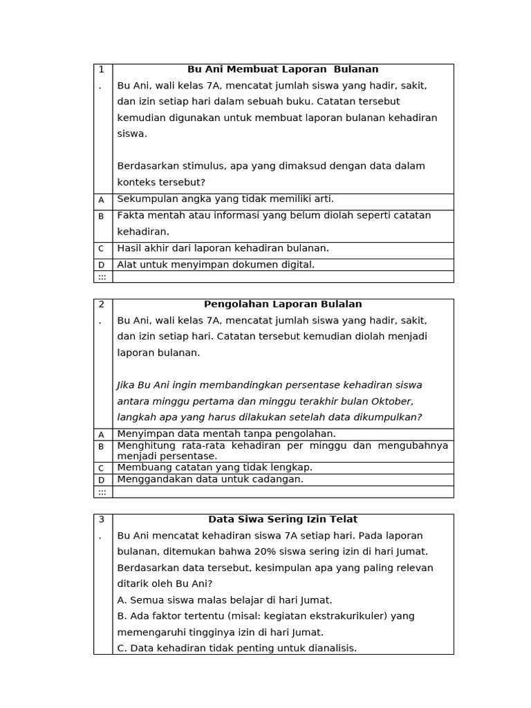 3. SOAL ASAT INFORMATIKA 7 2025 | PDF
