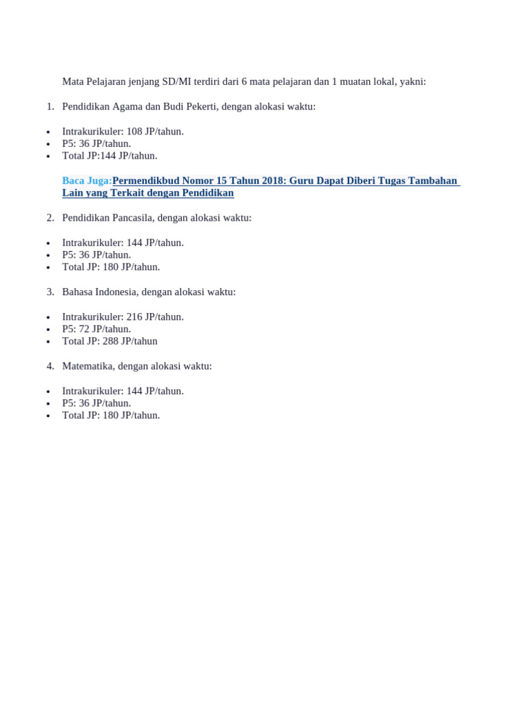 Struktur Kurikulum IKM | PDF