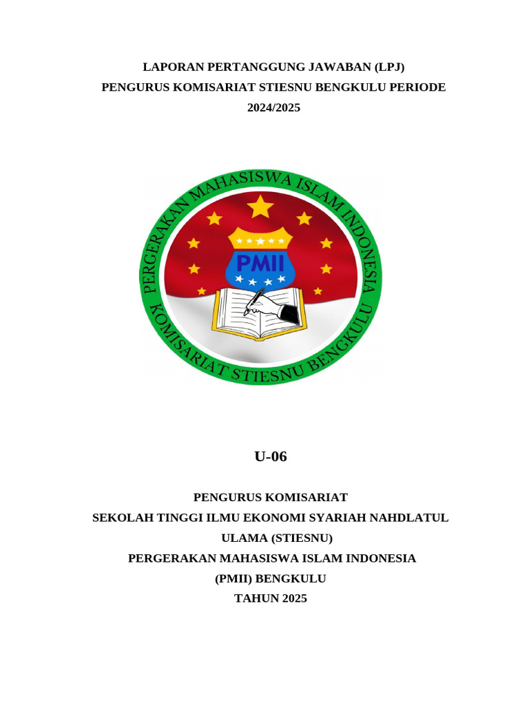 LPJ PMII STIESNU Bengkulu 2024-2025 | PDF