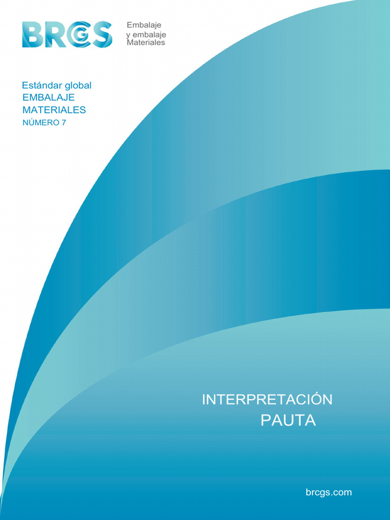 Brgcs Packaging Guia Interpretacion v7 Español | PDF | Auditoría ...