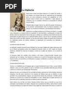 Lectura La Malinche | PDF | Hernán Cortés | America latina