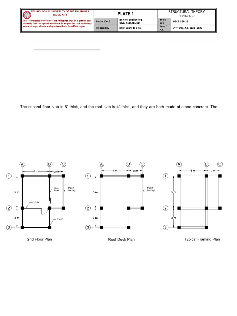 Plate 1 Ce236 Lab | PDF