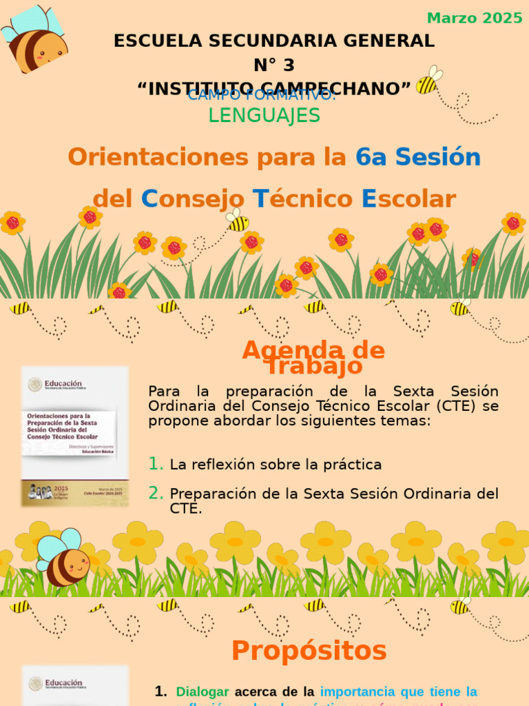 Diapositivas 6a Sesión CTE (2) | PDF | Enseñando | Maestros
