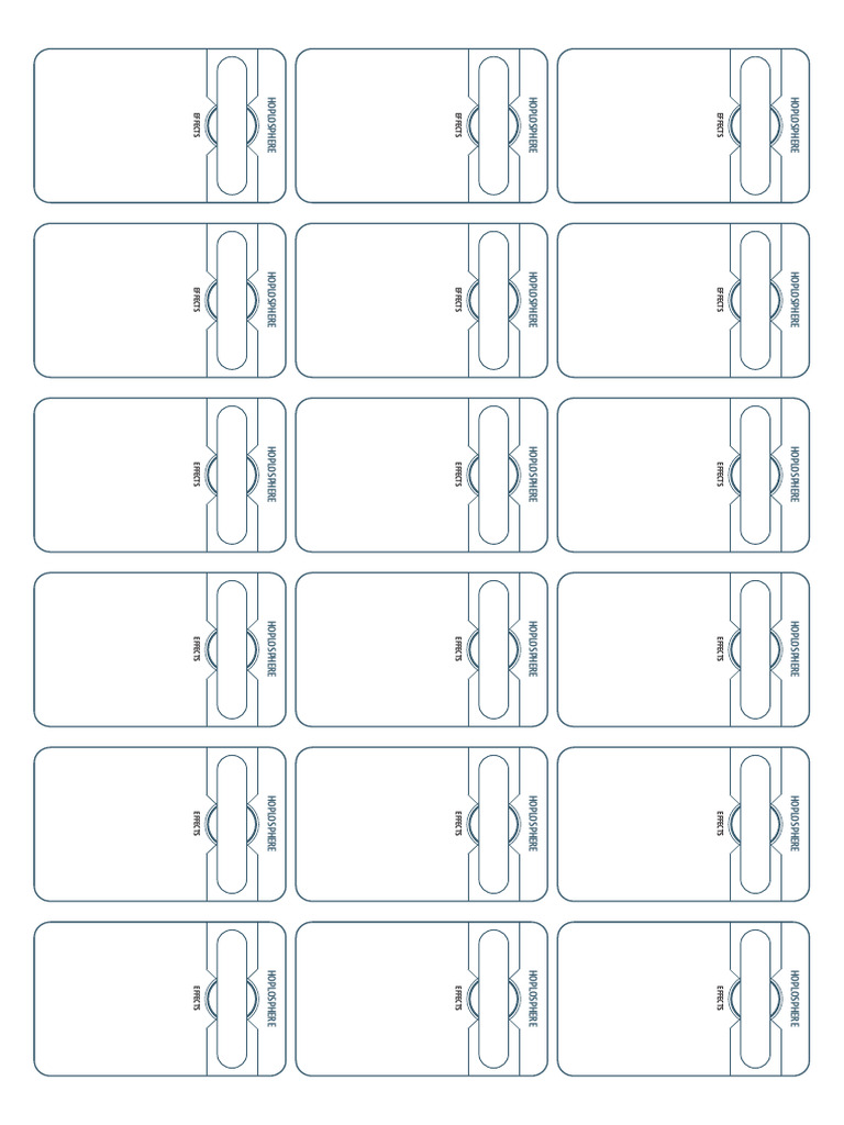 Fabula Ultima - Hoplosphere Cards Printer Friendly | PDF