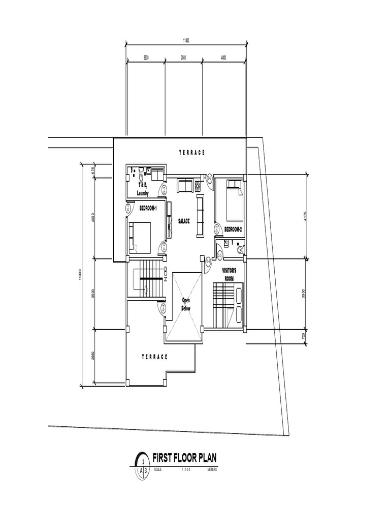First Floor Plan Layout Details | PDF
