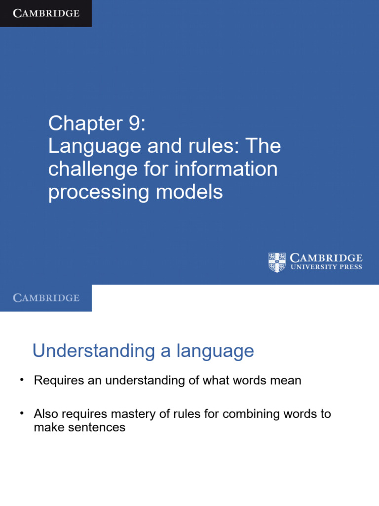 Chapter9.1 - (Language and Rules) - Revised | PDF