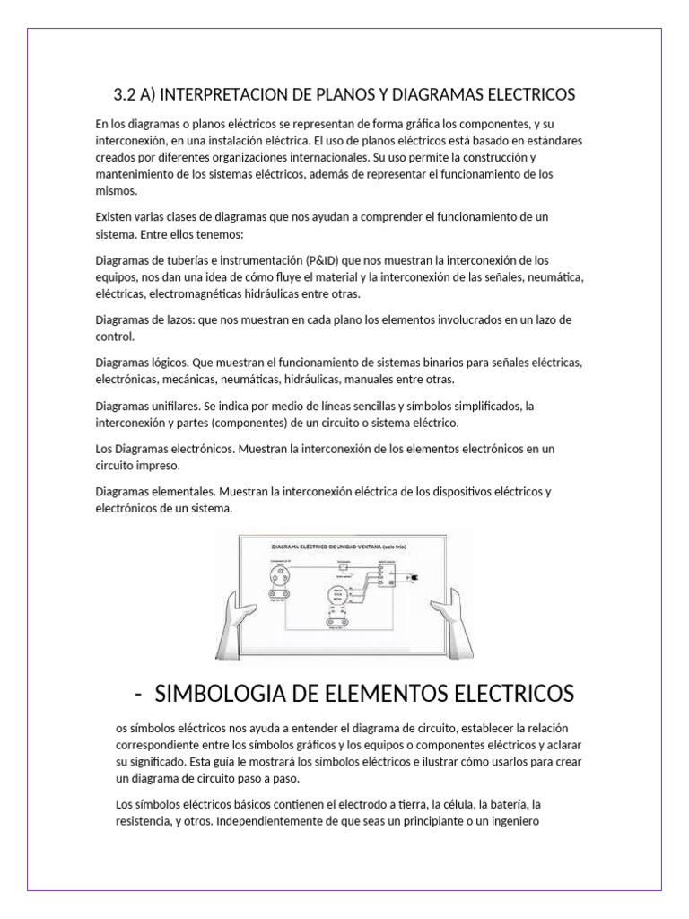 Simbologia de Elementos Electricos | PDF | Electrónica | Red eléctrica