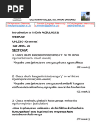 Izivumelwano ZesiZulu: Uhlaka Nezibonelo | PDF | Grammatical Number ...