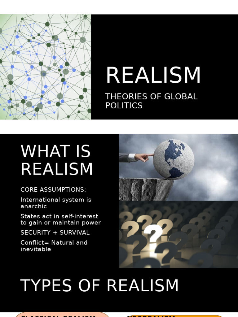 Understanding Realism in Global Politics | PDF | Philosophical Realism ...