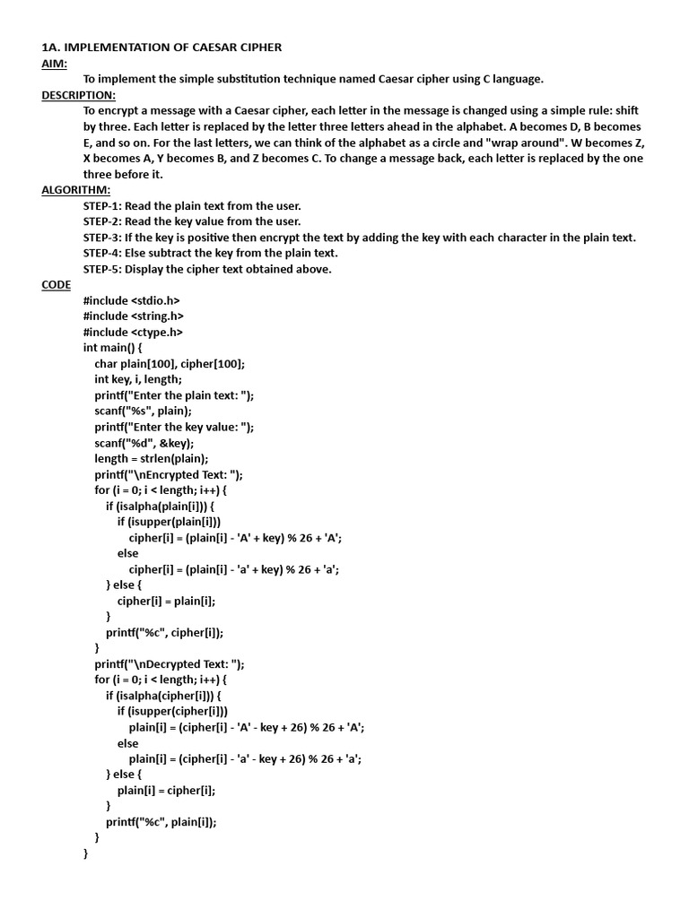 Is Lab-1 PDF | PDF | Cipher | Encryption