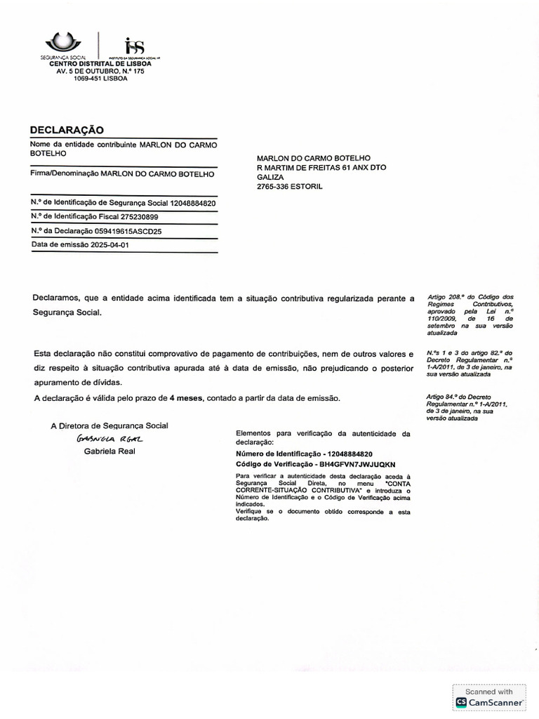 Certidao Nada Consta | PDF