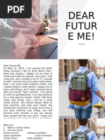 Future-Me Letter Template | PDF