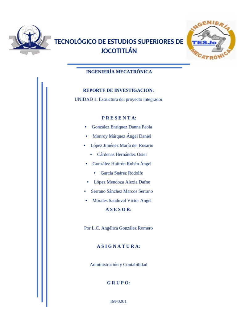 Estructura Del Proyecto Integrador | PDF | Business | Soldadura