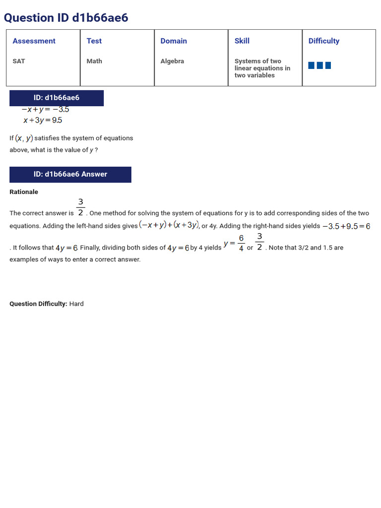 SAT Suite Question Bank - Results 2 | PDF