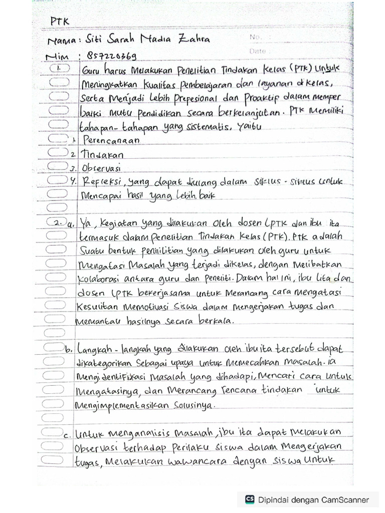 Tugas 2 PTK Siti Sarah Nadia Zahra | PDF