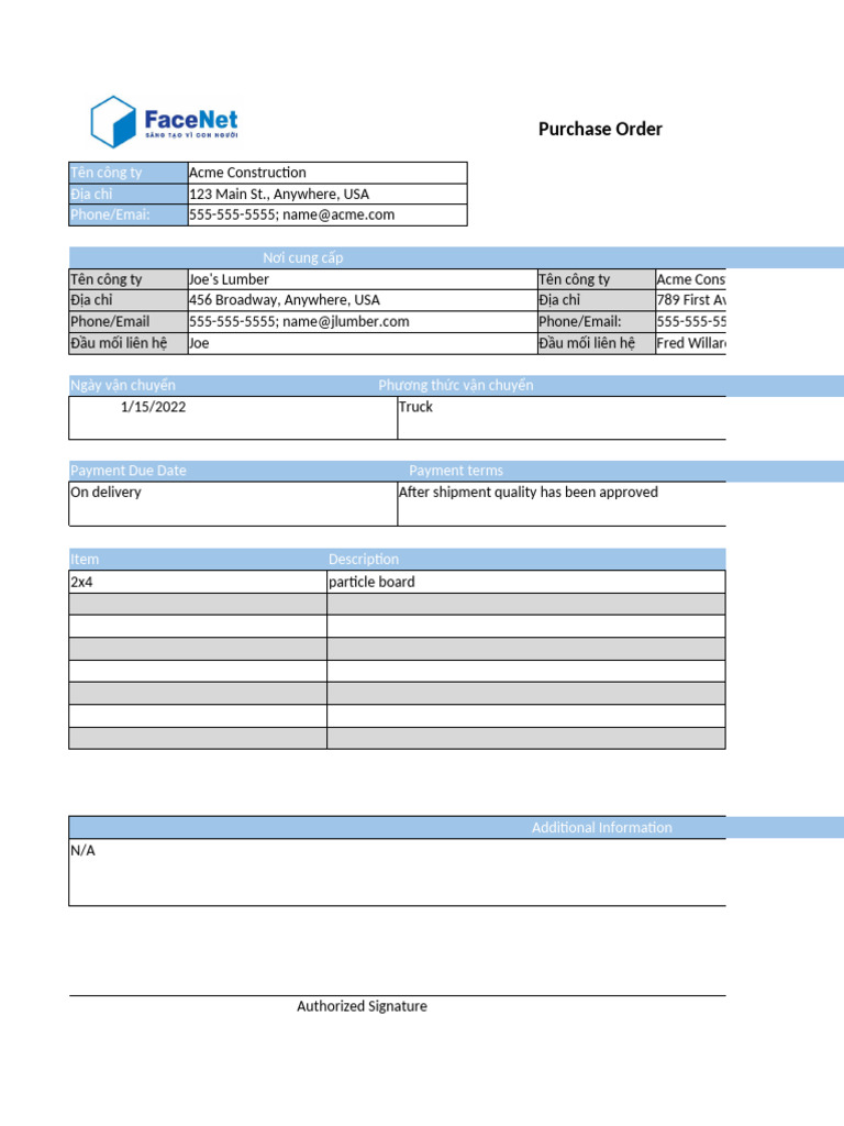 Mẫu đơn đặt hàng | PDF