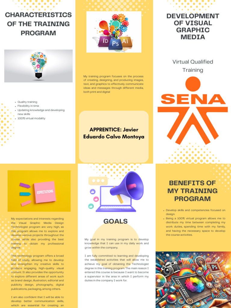 Folleto Tríptico Doble Cara | PDF | Graphic Design | Human Communication