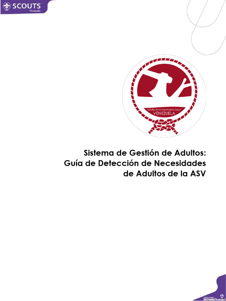 Guia de Deteccion de Necesidades de Adultos de La ASV | PDF | Exploración
