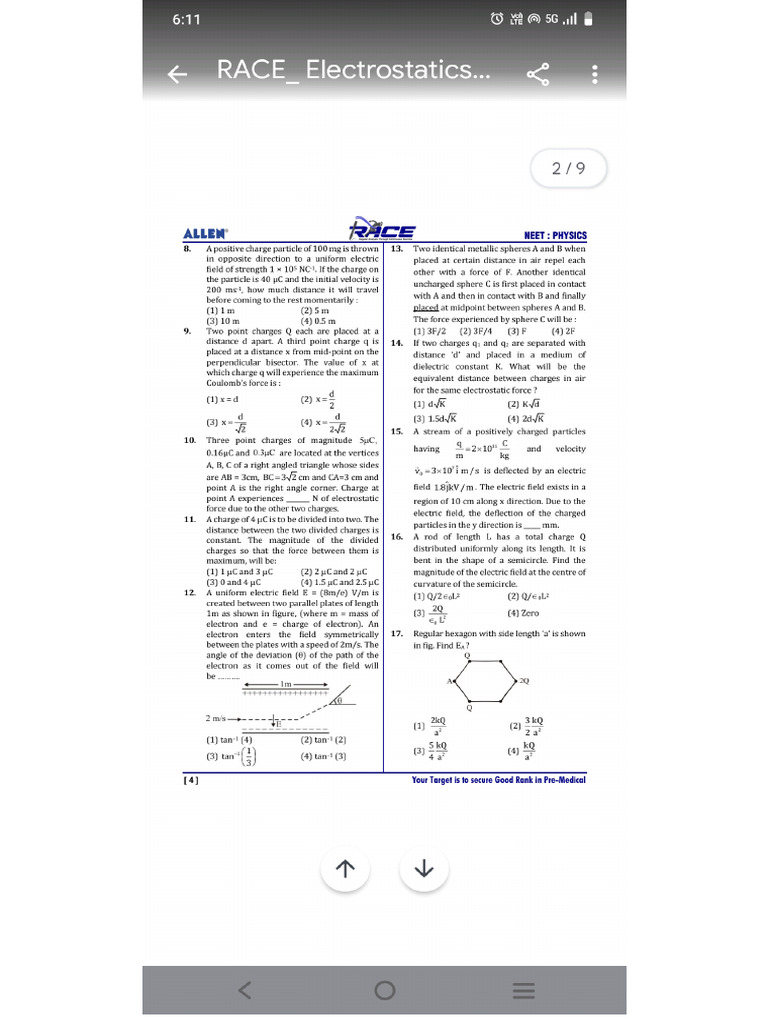PDF of Physics Question by Allen | PDF