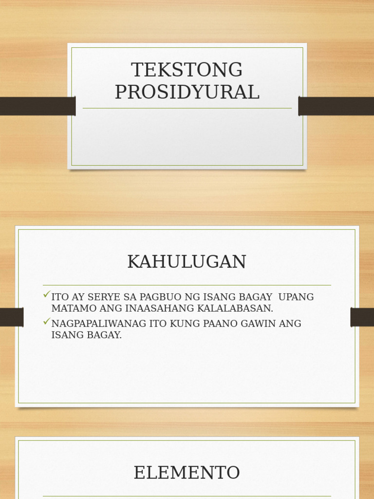 TEKSTONG-PROSIDYURAL-2 | PDF