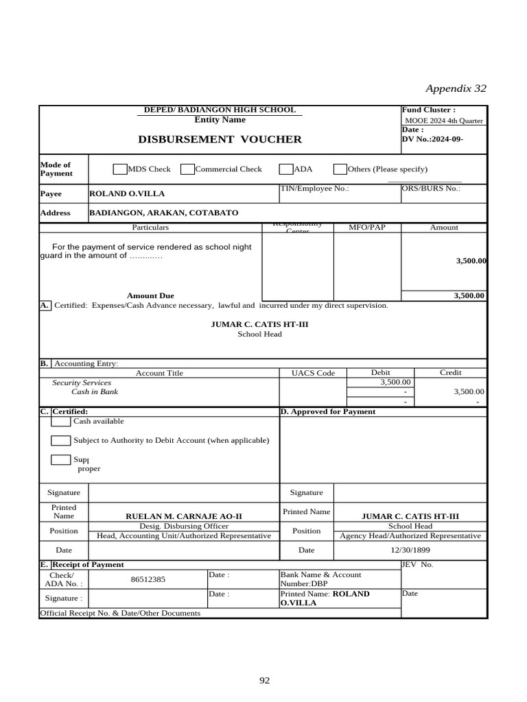 3rd Quarter Liquidation | PDF | Debits And Credits | Payments