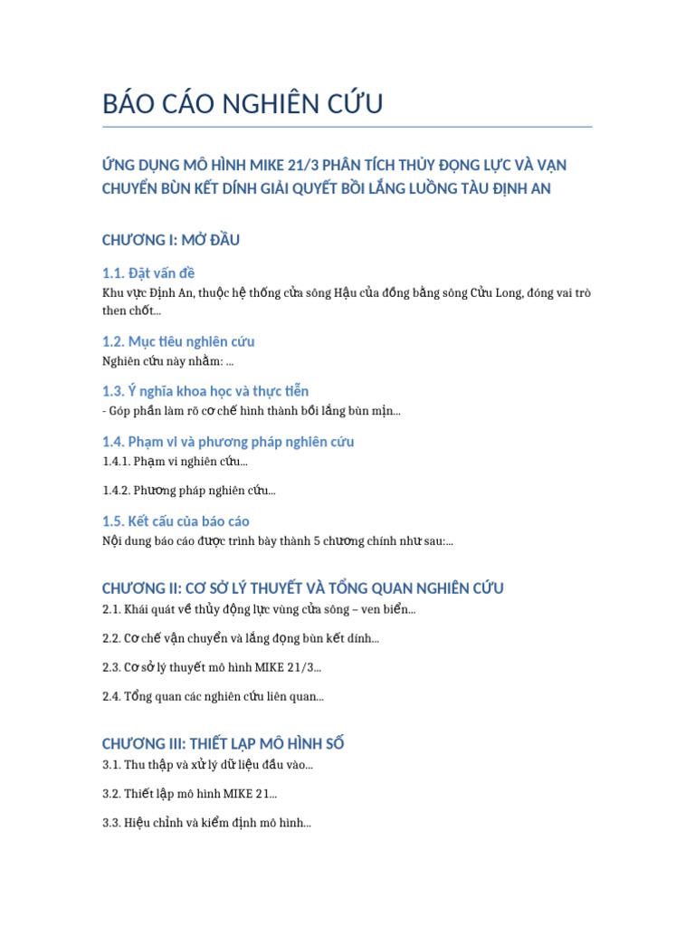 BaoCao NghienCuu DinhAn | PDF