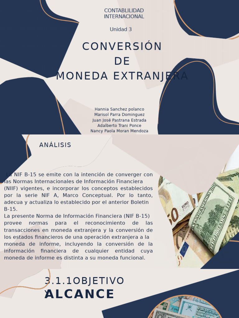 Conversion de Moneda Extranjera Unid.3 | PDF | Moneda | normas ...