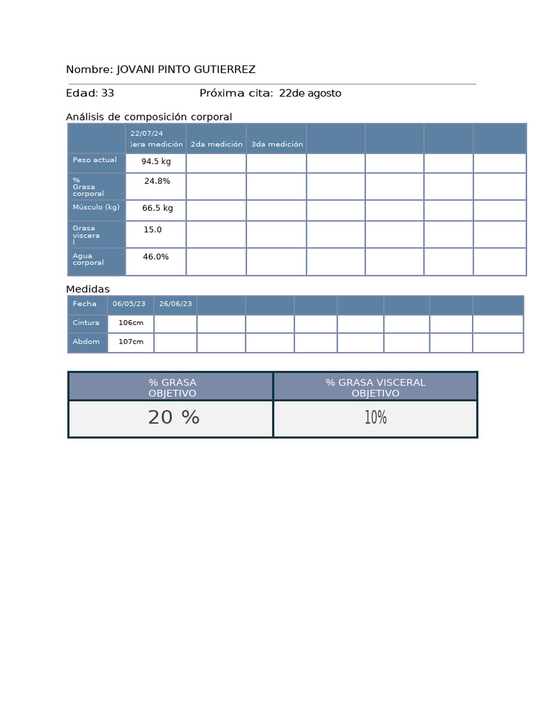 Plan Jovani 1 | PDF | Fruta | Alimentos