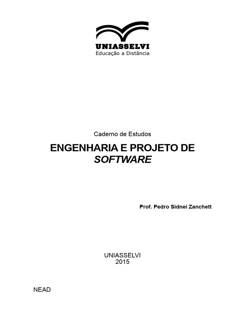 Engenharia e Projeto de Software | PDF | Engenharia de Software ...