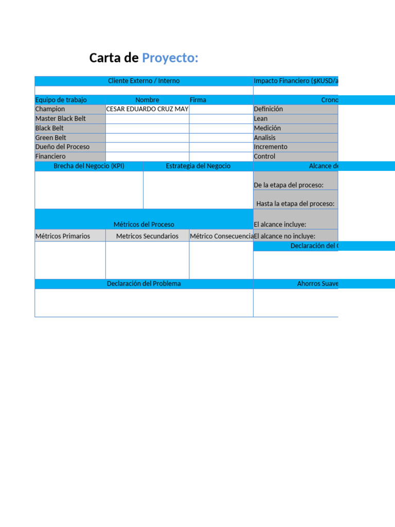 Proyecto de Mejora Financiera y KPI | PDF