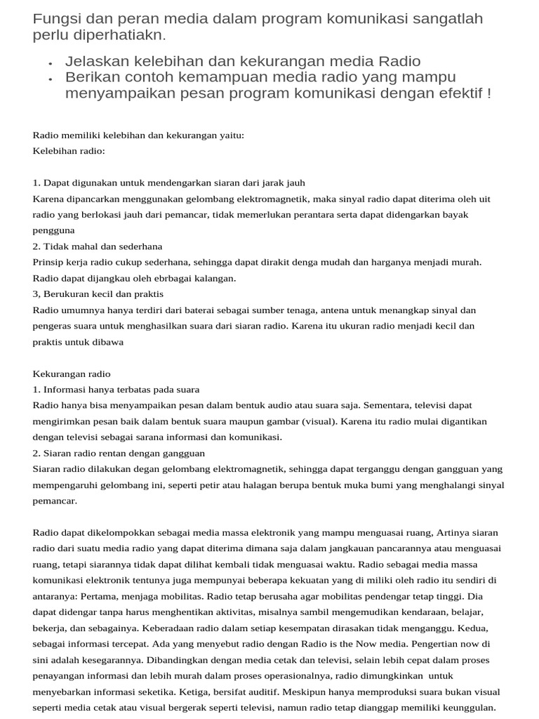 Sesi 5 Perencanaan Program Komunikasi | PDF