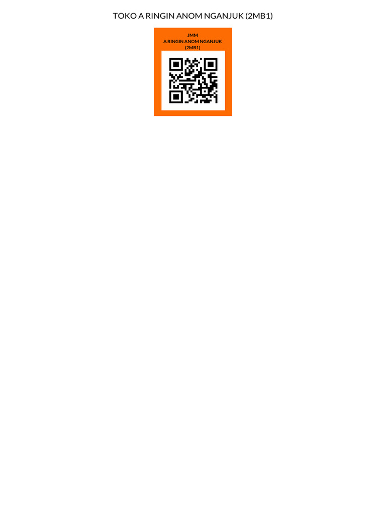 JMM A Ringin Anom Nganjuk (2MB1) | PDF