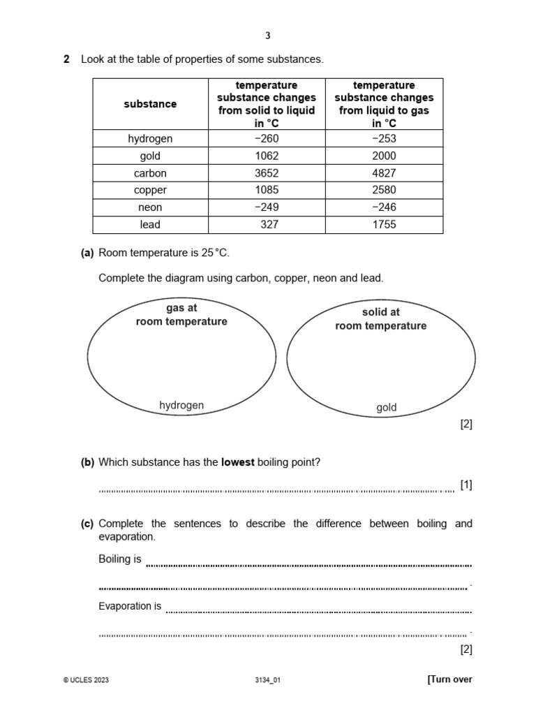 Properties and Changes of Substances | PDF | Liquids | Evaporation