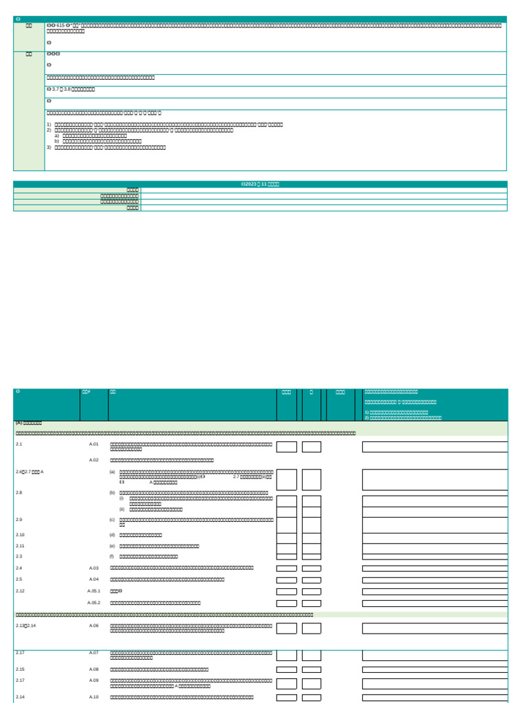AML - Self-Assessment Checklist - TC - 2023 | PDF