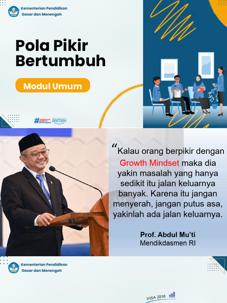 Materi TOT Growth Mindset | PDF