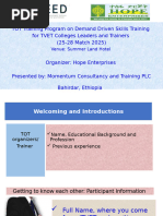 Module 1 Introduction To TVET in The Philippines | PDF